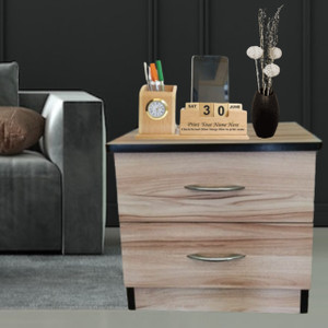 SHREE 2Drawer Engineered Wood Side Table Price in India - Buy SHREE ...