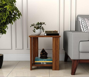 Wooden Street Facile Side End Table | Space Saving Storage For Home |16 ...