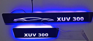 Vitior Accomplice LED Door Foot Step scuff plate welcome light for Xuv ...