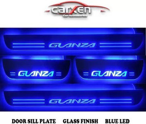 carxen LED Car Door Plate for Toyota Glanza (Set of 4PCS, Blue) Door ...
