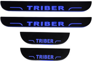 Nationals Auto NEW-CSet of 4 Car Accessories door sill plates with blue ...