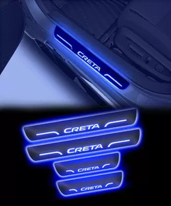 Nexta Car Door Foot Step LED Sill Plate With Mirror Finish Door Sill ...