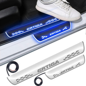 CARZEX 132 Premium Quality LED ACRYLIC Footstep Scuff Plates Sill ...