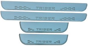 JUST MOD Triber car Door Foot Step Led Sill Plate Set of 4 pcs. Door ...
