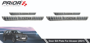 Prior Sill Plate / Foot Step Plate For Alcazar 2021 Door Sill Plate ...