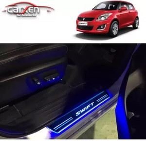 carxen LED Car Door Plate for MARUTI SWIFT OLD MODEL (Set of 4Pcs, Blue ...