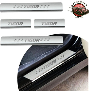 AUTOSHYAM Stainless Steel Door Sill Plates/Foot Steps Scuff Plates For ...
