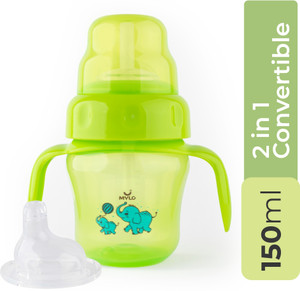 MYLO Baby Sipper for Kids | 2-in-1 Convertible Sipper with Spout ...
