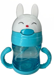 Laserbot Twin Handle Hard Spout Sipper/Sippy for Kids Milk Feeding ...