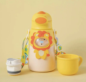 boobee Insulated Stainless Steel Hot and Cold Sipper Water Bottle For ...