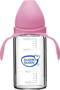 Buddsbuddy Crystal Glass 2in1 Sipper Cup, 225ml Price in India - Buy ...