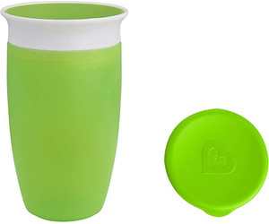 MUNCHKIN 10oz Miracle 360° Sippy Cup with Lid - Green Price in India ...