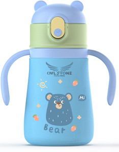 3D METRO SUPER STORE Stainless Steel Baby Sipper/ Sippy Cup Anti-Spill ...