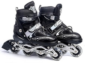 Sprointal 4 Wheel Inline Skates Skating Shoes for Boys and Girls Age 7 ...