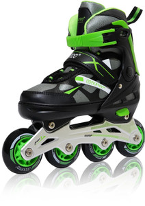 COCKATOO ADJUSTABLE ALUMINIUM INLINE SKATES 4 WHEELS IS 350 In-line ...