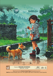 Greeshma Sketchbook A4 50 Pages 160 GSM Drawing Paper |Sketchpad for ...