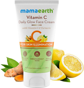 Mamaearth Daily Glow Face Cream With Vitamin C & Turmeric for Skin ...