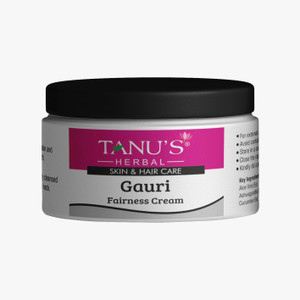 Tanu's Herbal Gauri Fairness Cream - 50gm Price in India - Buy Tanu's ...