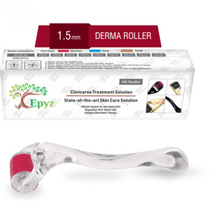 Epyz Derma Roller Cosmetic Micro Needling Instrument with 540 Needles ...