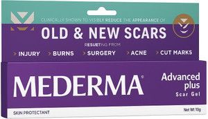 MEDERMA Advanced Plus Scar Gel - 10 gm Price in India - Buy MEDERMA ...