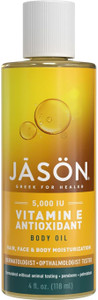 Jason Vitamin E 5,000 IU All Over Body Nourishment Oil, 4 Fl Oz ...