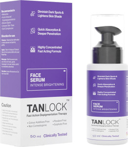 Tanlock Intense Face Brightening Serum with Butyl Resorcinol & Alpha ...
