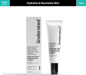 UNDERATED Ultimate Skin Brightening Cream with DL-Panthenol ...