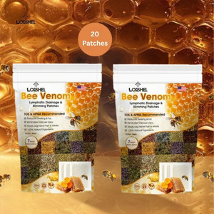 LORSHEL Bee Venom Foot Patches Detox Patch with Pain Relief and Toxin ...