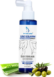 Skinlure Underarm Brightening Spray with 5% Glycolic Acid | Dark Spot ...