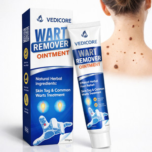 Vedicore Skin Wart Remover Cream 100gm | Herbal Treatment for Warts ...