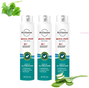 ACTIWOW Medical Grade Spray for Body and Face Scar Care Pack of 3 Price ...