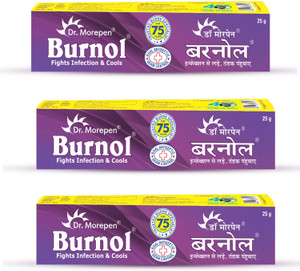 Dr. Morepen Burnol- Burns Pain Relief Cream Antiseptic Medicine Kit ...