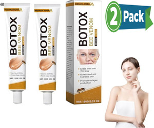 INDIANA HUDA Be Venum Botox Cream 100g Pack of 2 Wrinkle Removal Skin ...