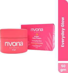 RIVONA NATURALS Bright Pink Cream, Brightening for Uneven Skin Tone And ...