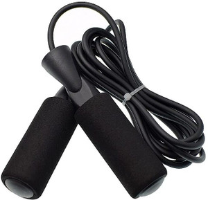 AEREX Adjustable Heavy Jump Rope for Cardio Fitness Ropes Ball Bearing ...