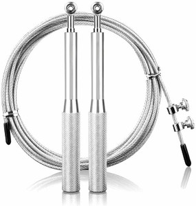 Fitness Scout Metal Adjustable Jumping Rope Weight Loss, Tangle Free ...