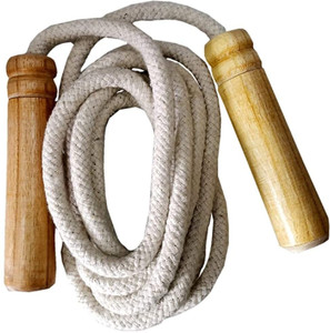 ULTIMATE GOAL Sports Skipping Rope With Wood Handle Freestyle Skipping ...