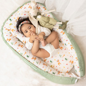 haus & kinder Baby Sleeping pod, Portable Adjustable Newborn Crib ...