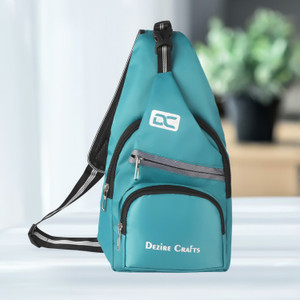 DEZiRE CRAfTS Green Sling Bag DC Sling Backpacks Messenger Shoulder ...