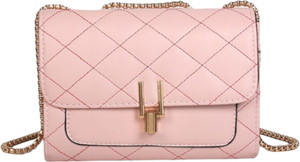 santorini Pink Sling Bag ZPM-30-BLACK BLACK - Price in India | Flipkart.com