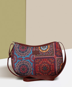 ZOUK Multicolor Shoulder Bag 100% PeTA Approved Vegan Leather ...