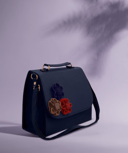 Fargo Blue Sling Bag Women's Leatherette Sling Bag (Blue) (Blue_EVS-111 ...