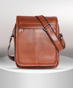 bellira Tan Sling Bag Men sling bag stylish sing bag TAN - Price in ...