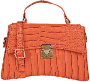 MiniWesst Orange Hand-held Bag Hand-held Bag Orange - Price in India ...