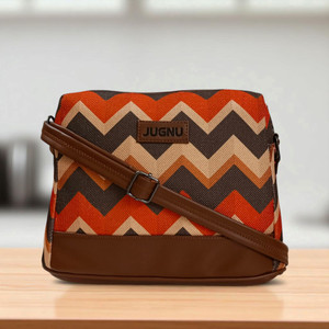 Jugnu Tan Sling Bag Women Sling – Classic Style Tan Zig_Zag - Price in ...