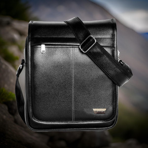 PROVOGUE Black Sling Bag Men Sling Bag extra large side bag for men ...