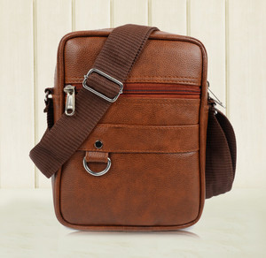 Buy bellira Men Tan Messenger Bag TAN Online @ Best Price in India ...