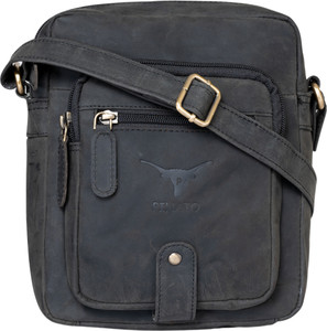 Pinato Black Sling Bag PL-5716-Black Black - Price in India | Flipkart.com