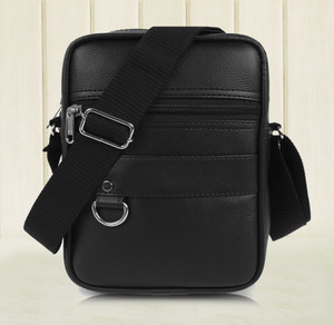 Buy bellira Men Black Messenger Bag Black Online @ Best Price in India ...