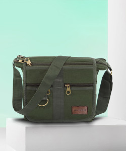 STORITE Green Sling Bag Cros Body Travel Office Business Messenger One ...